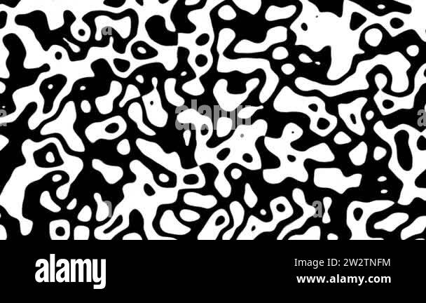 Abstract CGI motion graphics and animated background with moving black ...