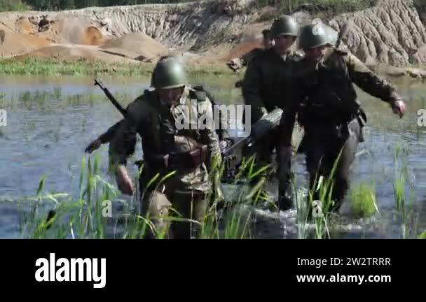 Reconstruction of military operations.The Great Patriotic War. Russian ...