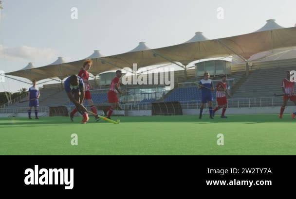 Hockey goalkeeper defending ball Stock Videos & Footage - HD and 4K ...