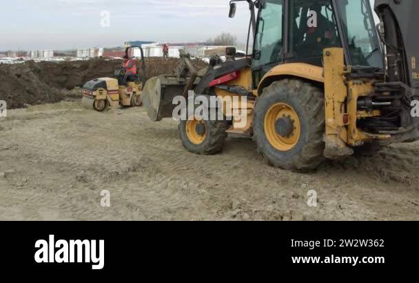 Excavators work on soil Stock Videos & Footage - HD and 4K Video Clips ...
