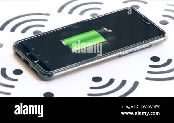 Wireless fast charging icon Stock Videos & Footage - HD and 4K Video ...