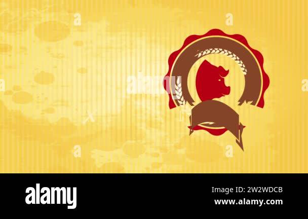 Hog logo design Stock Videos & Footage - HD and 4K Video Clips - Alamy