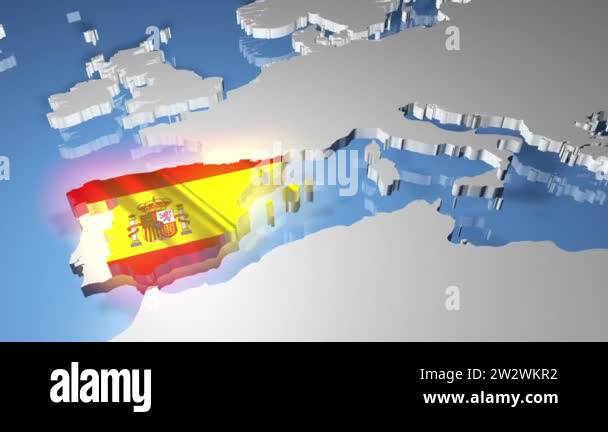 Spain world map Stock Videos & Footage - HD and 4K Video Clips - Alamy