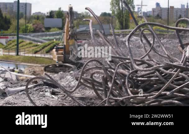 Demolition bridge construction site Stock Videos & Footage - HD and 4K ...