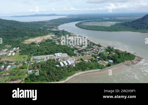 Buntal, Sarawak Malaysia - December 25, 2020: The Beautiful Fishing ...