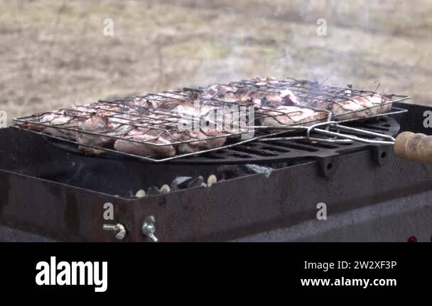 Close up meat hand grille Stock Videos & Footage - HD and 4K Video ...