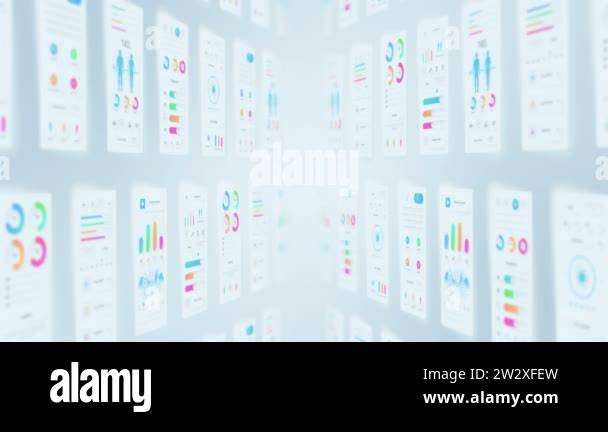 Creative design of medical application. Neumorphism. Hi tech panel ...