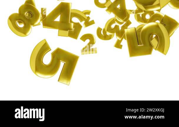 Gold numbers Stock Videos & Footage - HD and 4K Video Clips - Alamy