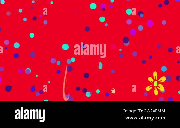 Scaling And Spinning Motion Of Animation Of A Psychedelic Fat Goat With ...