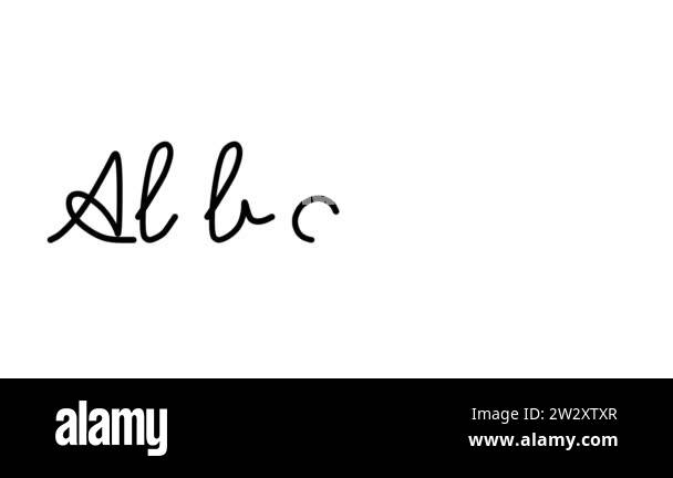 Albania Decorative Handwriting Animation in Six Cursive and Gothic ...