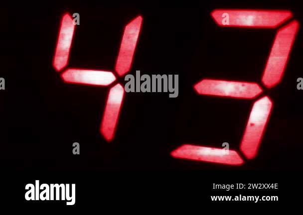 Explosive Bomb Timer Countdown Sci Fi Design Stock Video Footage - Alamy