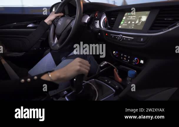 Sofia, Bulgaria - 30 12 2020: Car interior Opel Insignia. Interior of a ...