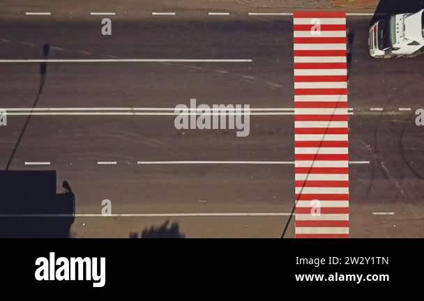 White zebra crossing lines Stock Videos & Footage - HD and 4K Video ...