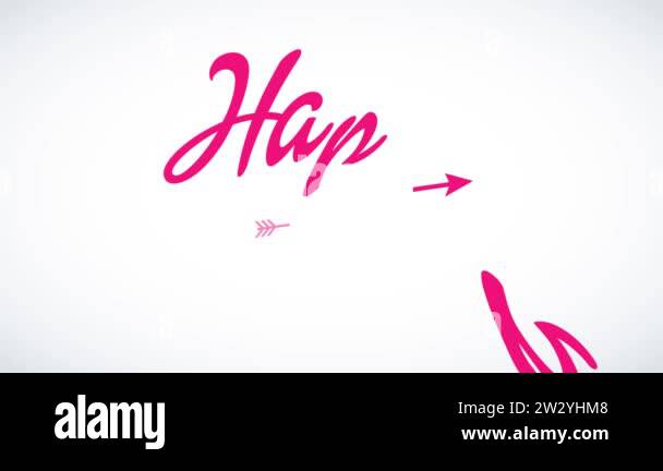 Springing Element Moving A Order To Compose Happy Valentines Day Text ...