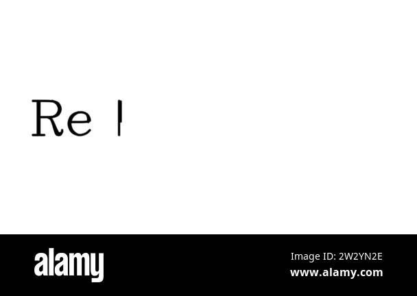 Reductivism Animated Handwriting Text in Serif Fonts and Weights Stock ...