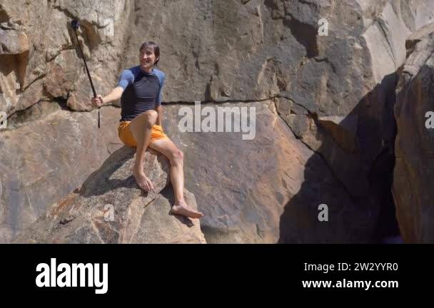 Man falling cliff edge Stock Videos & Footage - HD and 4K Video Clips ...