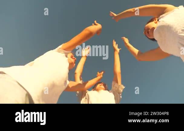 teamwork concept. team community joins hands together. group of people ...