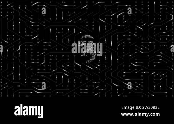 Artificial Intelligence Ai Fingerprint Animation Data Mining Deep Learning Modern Computer