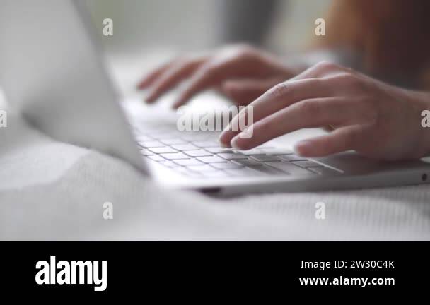 Man typing at work on a computer Stock Videos & Footage - HD and 4K ...