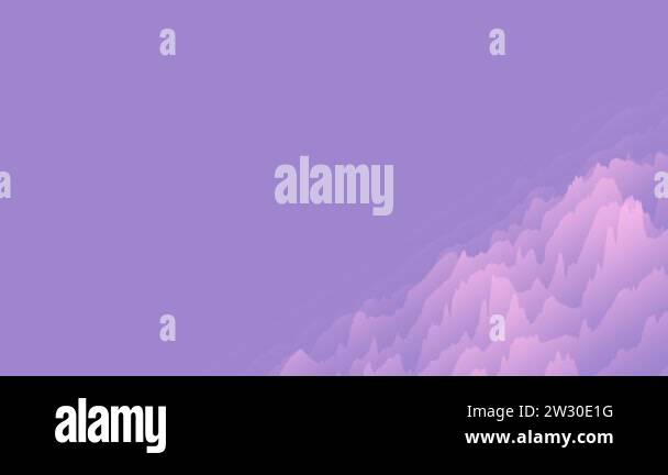 CG animated waving layers background. Blue gradient motion design loop ...