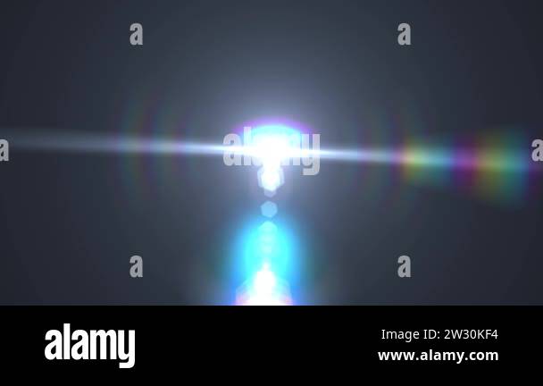 Optical lens flare effect, 4K Light Ray, high quality and realistic. a ...