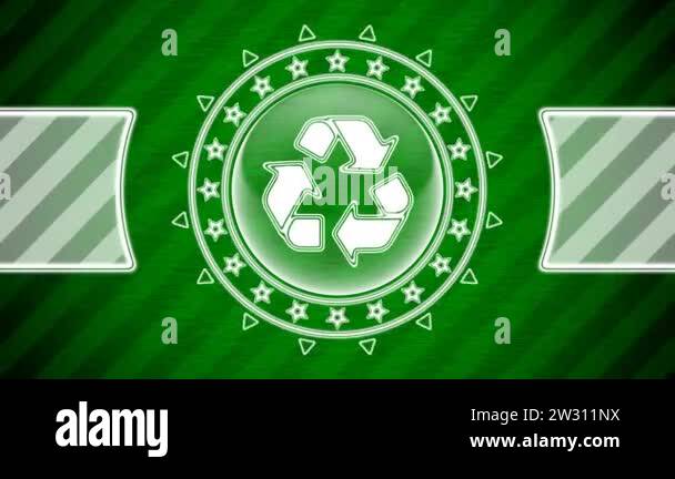 Recycle icon symbol circle Stock Videos & Footage - HD and 4K Video ...