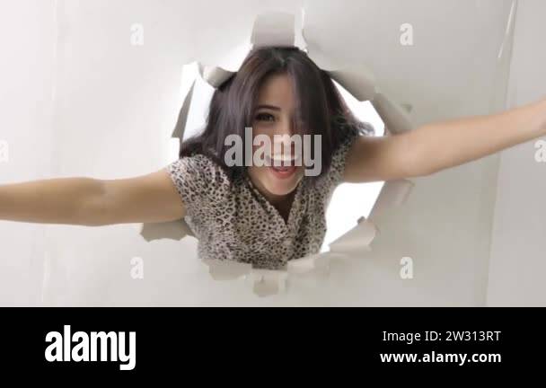 Woman rip paper Stock Videos & Footage - HD and 4K Video Clips - Alamy