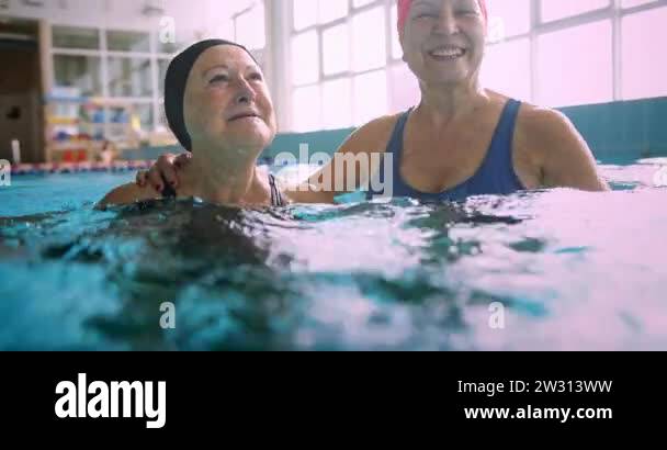 Women in indoor swimming pool Stock Videos & Footage - HD and 4K Video ...