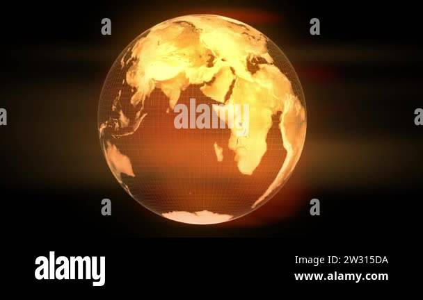 Climate change globe shows radiation and temperature. Climate change ...