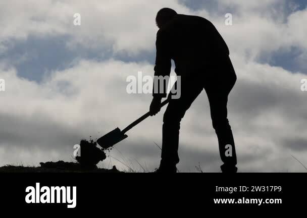 Black man digging with spade Stock Videos & Footage - HD and 4K Video ...