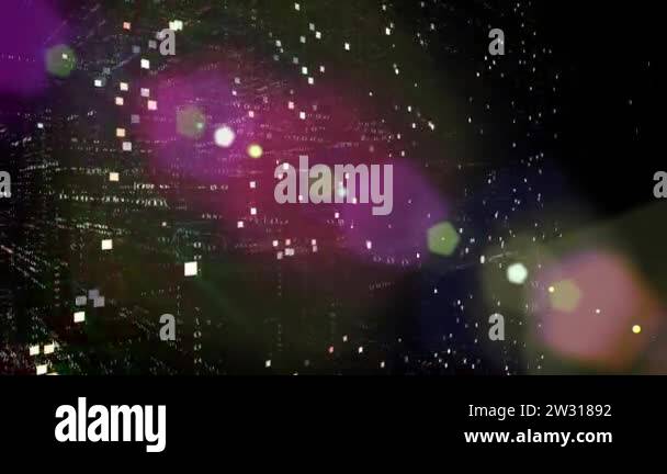 4k AI word artificial intelligence cloud,design animation,binary computer code Stock Video ...