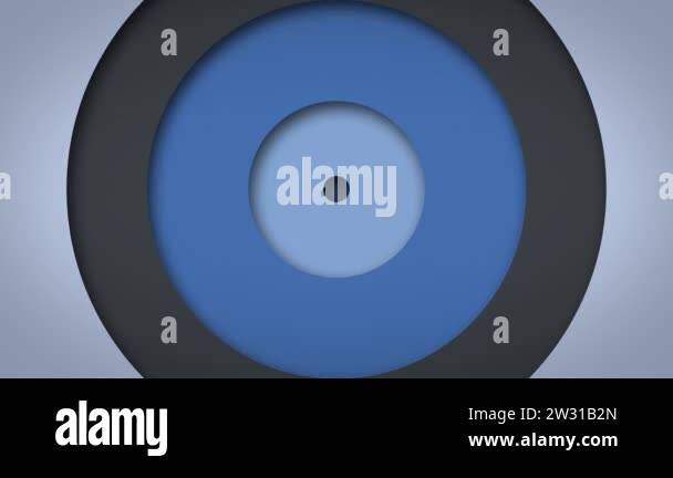 abstract logo promo pattern of circles with the effect of displacement ...