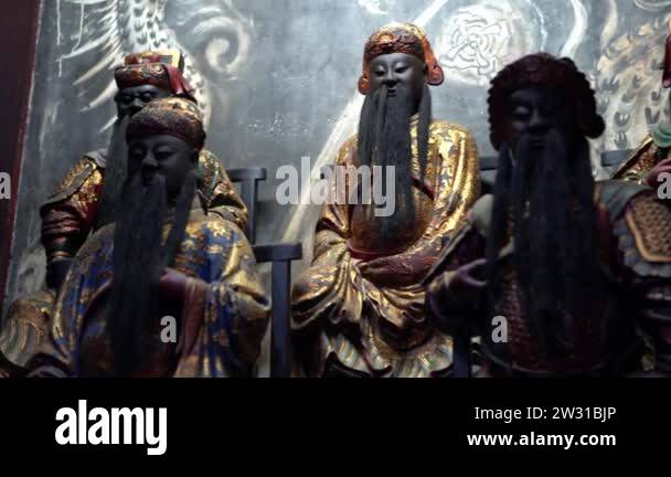 Tainan, Taiwan-21 January, 2019: 4K Honorable kings of the water ...