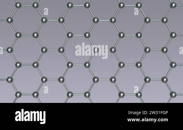 3d molecular lattice animation Stock Video Footage - Alamy