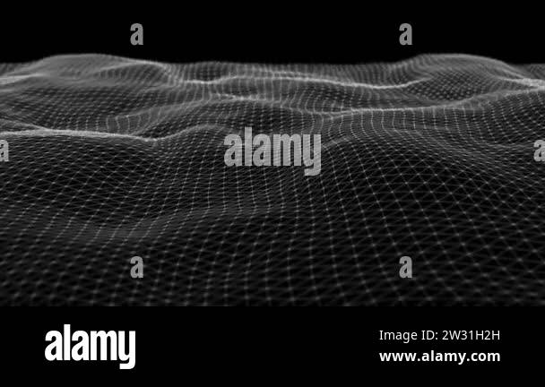 Abstract Low Polygons Shapes Background Fractal Loop/ 4k animation of ...