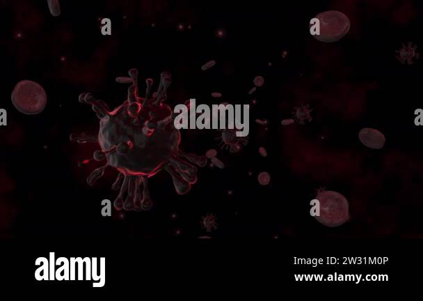 3d rendering blood infection bacteria Stock Videos & Footage - HD and ...