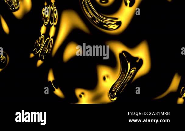 Gold. Liquid gold. Golden wave background. Liquid metal. Visual ...