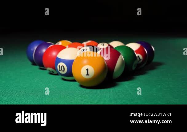 Snooker pyramid shiny balls Stock Videos & Footage - HD and 4K Video ...
