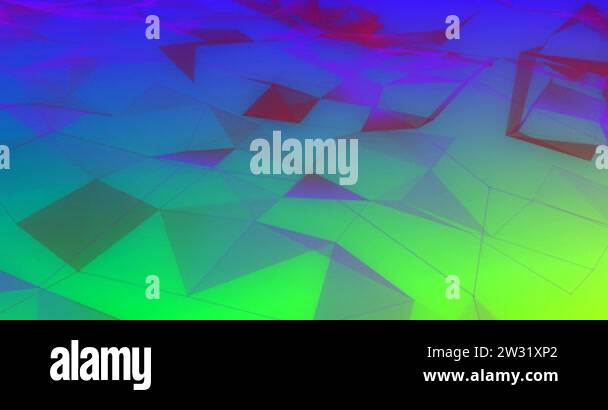 Animation of multiple networks of connections on multi coloured ...