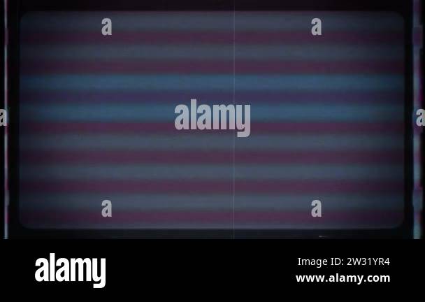 VHS defects noise and artifacts, glitches from an old tape. Glitch ...