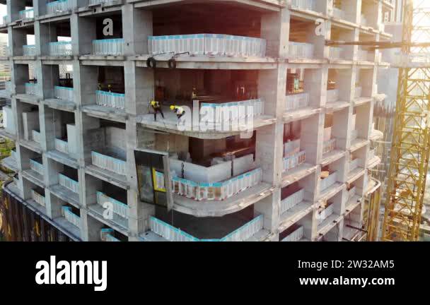 Facade wall panel precast Stock Videos & Footage - HD and 4K Video ...