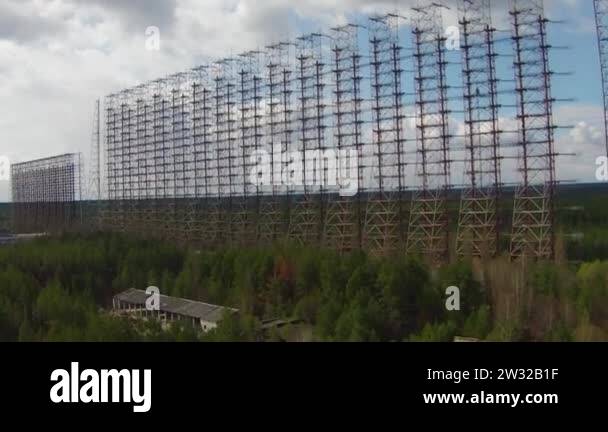 Chernobyl2, Soviet radar system Stock Video Footage - Alamy