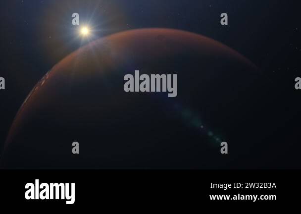 The process of terraforming Mars. The phased appearance of the ...