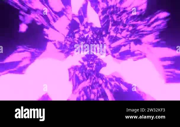 Futuristic zoom effects, infinity or seamless loop. Animation of an ...