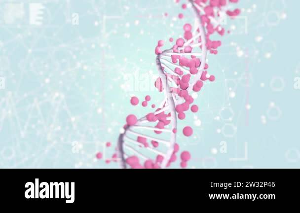 3d animation rotating dna strand Stock Videos & Footage - HD and 4K ...