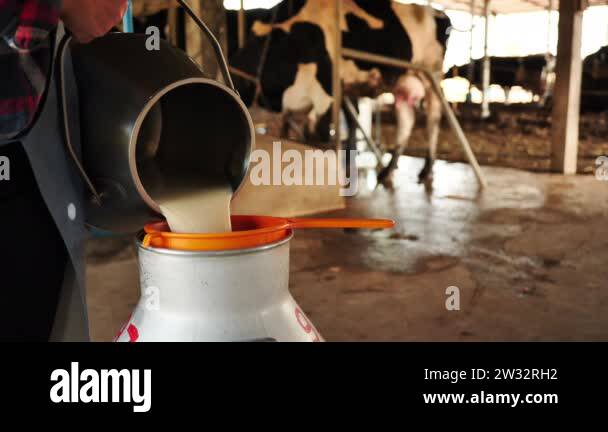 Dairy farm milk storage tank Stock Videos & Footage - HD and 4K Video ...