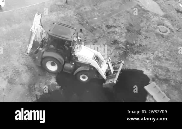 Excavator digger backhoe loader Stock Videos & Footage - HD and 4K ...