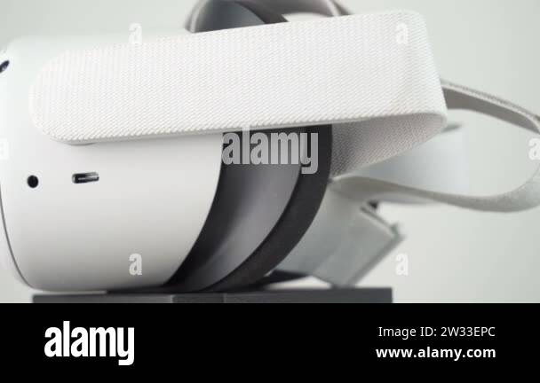 Sofia, Bulgaria - 12 09 2020: Rotating Oculus Quest 2 VR Headset on ...