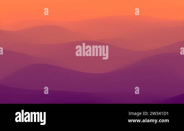 3d rendering loop animation of dynamic wavy background with flowing ...