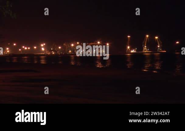 Light night seaport Stock Videos & Footage - HD and 4K Video Clips - Alamy